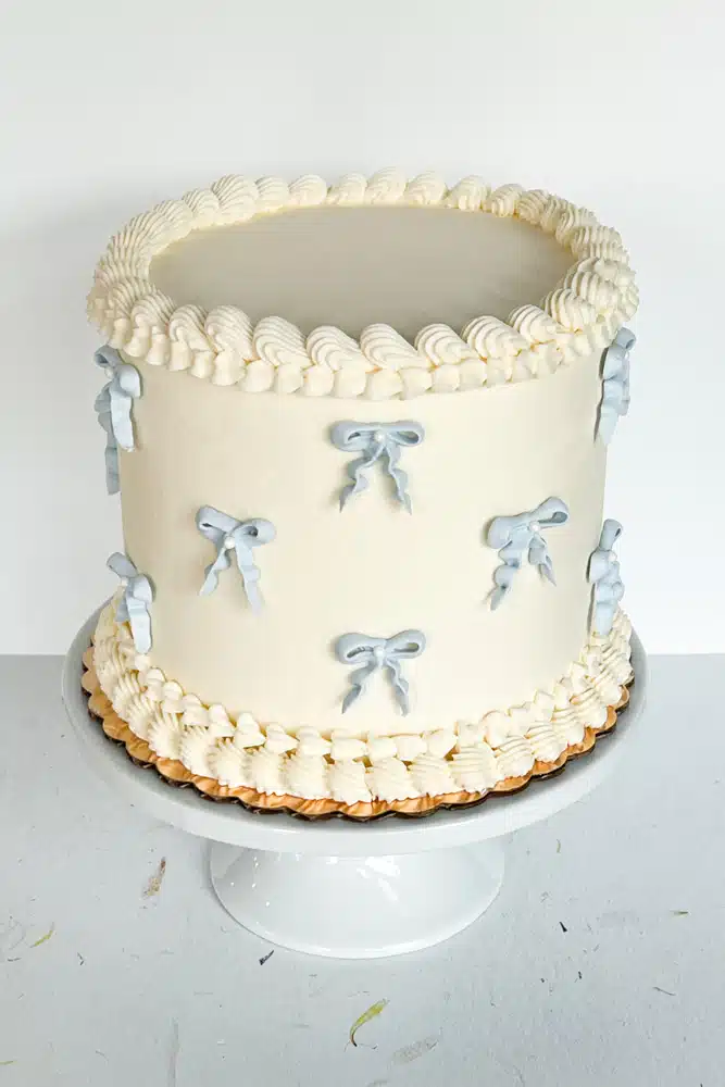 Sweet Bow Cake | Birthday Cakes | Whipped Bakeshop